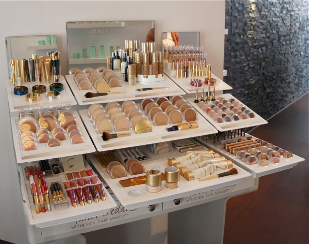 Jane Iredale Makeup Display | Saubhaya Makeup