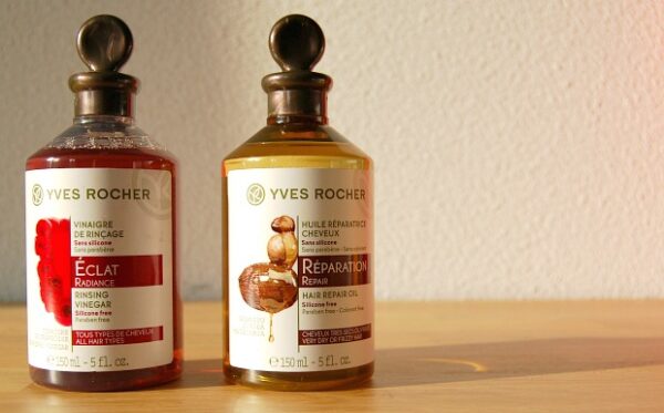 Yves Rocher - Rinsing Vinegar & Hair repair oil ⋆ Beautylab.nl