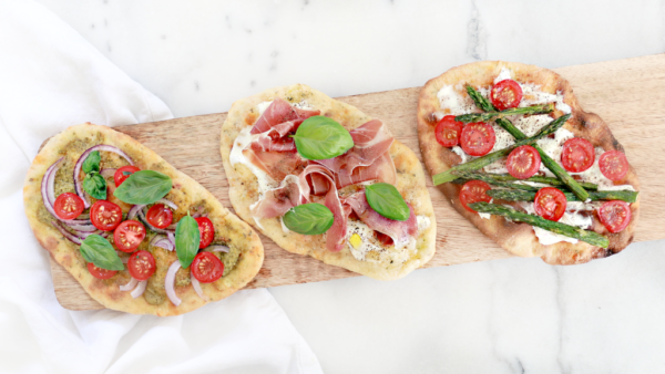 Food Friday | mini lente flatbreads ⋆ Beautylab.nl