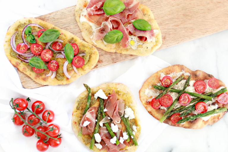 Food Friday | mini lente flatbreads ⋆ Beautylab.nl