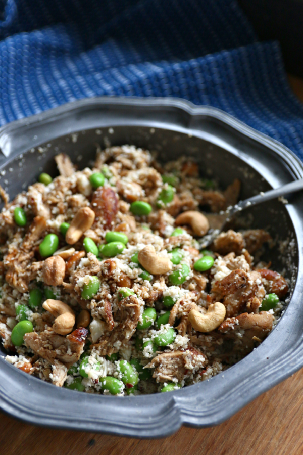 Food Friday | Bloemkool 'rijst' met kip en edamame ⋆ Beautylab.nl