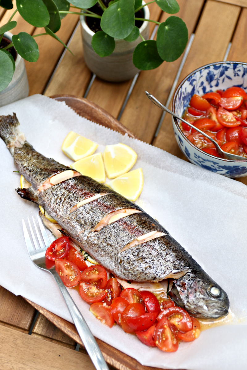 Food Friday | Zalmforel uit de oven ⋆ Beautylab.nl